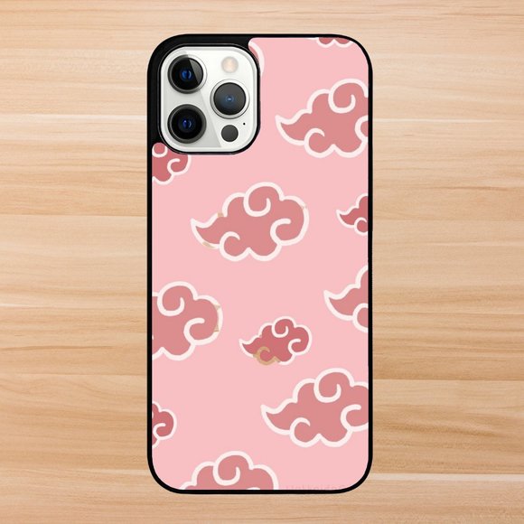 Accessories | Naruto Akatsuki Clouds Pink Anime Iphone Case | Poshmark